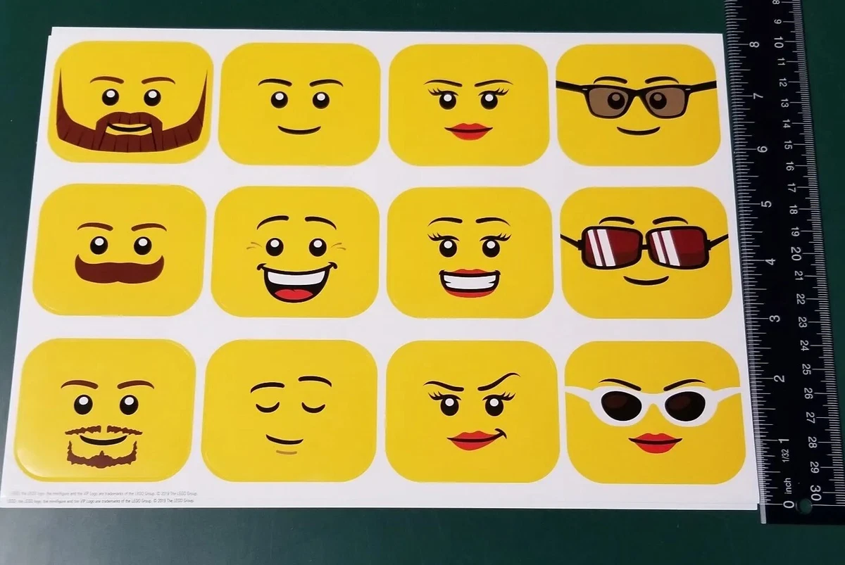 Lego Face Decal