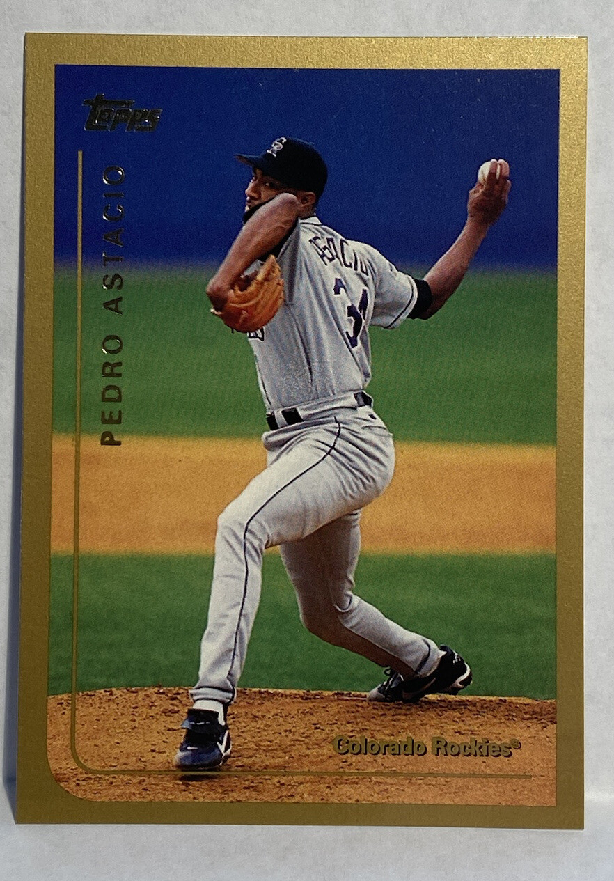 1999 Topps Baseball #317 Pedro Astacio Colorado Rockies MINT | eBay