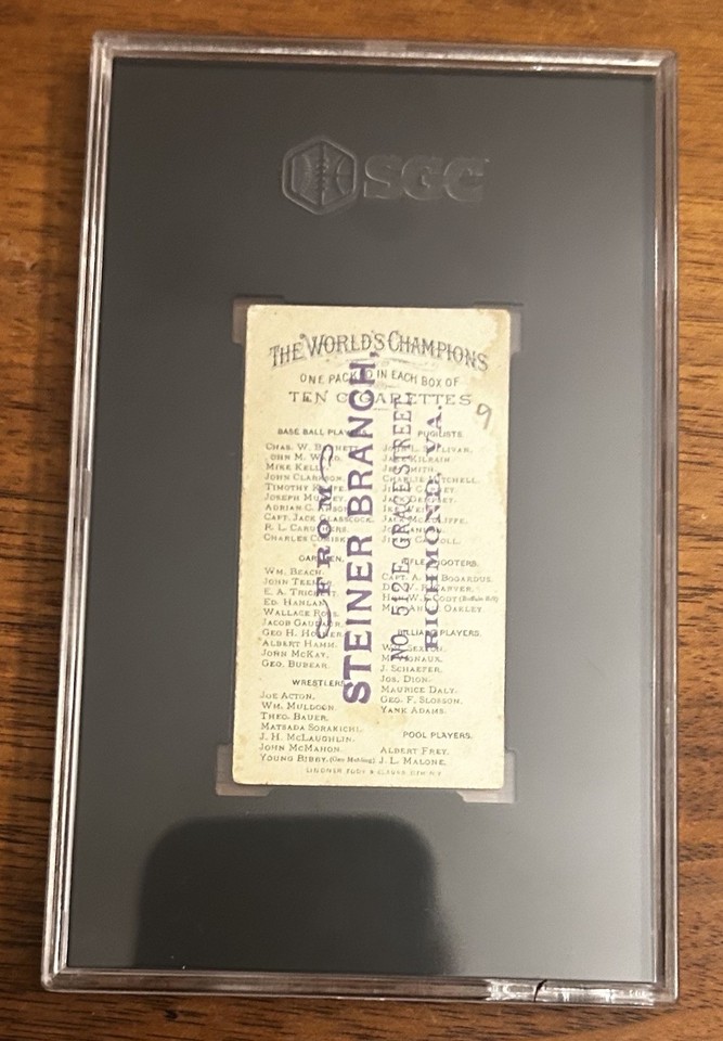 1887 Allen & Ginter N28 R.L. Bob Caruthers SGC 1 | eBay