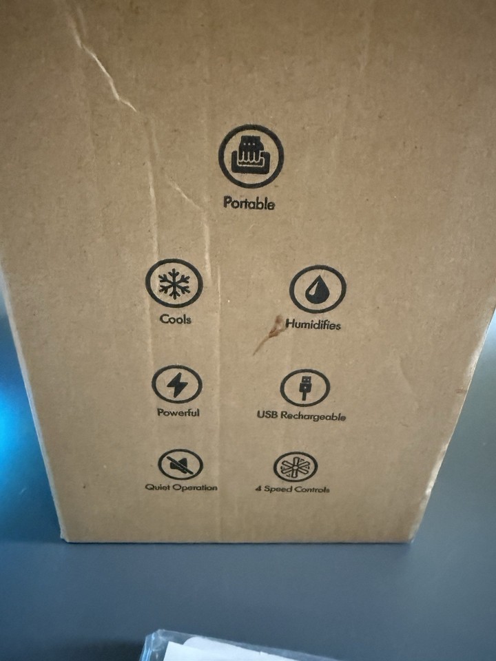 ChillWell Deluxe Portable Air Cooler 4 Speed Mini Swamp Chiller | eBay