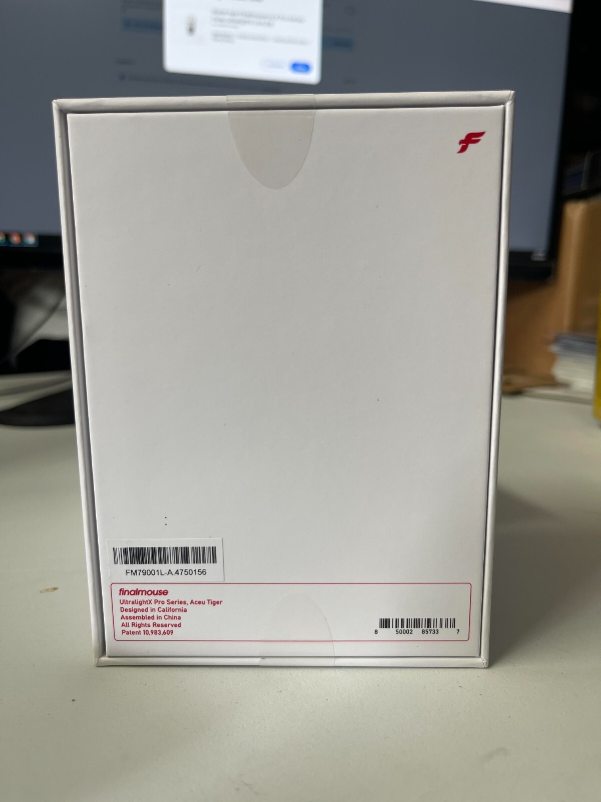 NEW FINALMOUSE ULX PRO SERIES Aceu Tiger Large (L) WHITE GAMING MOUSE ...