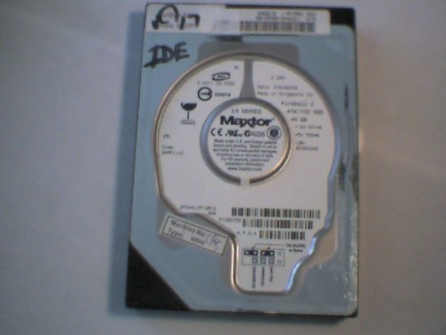 Hard Drive Disk HDD IDE Maxtor Fireball 3 ATA 133 40GB | eBay