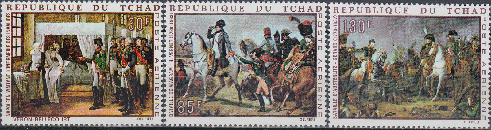 Chad 200th Birthday Napoleon 1969 MNH-9,10 Euro | eBay