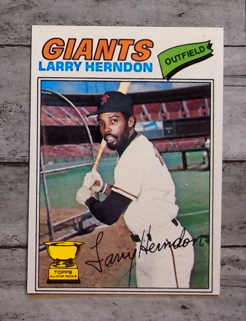 1977 Topps #397 Larry Herndon San Francisco Giants Baseball Card | eBay