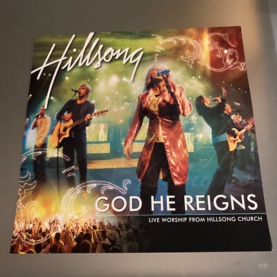 Hillsong God He Reigns 12x12, Album Flat Poster Christian Worship | eBay
