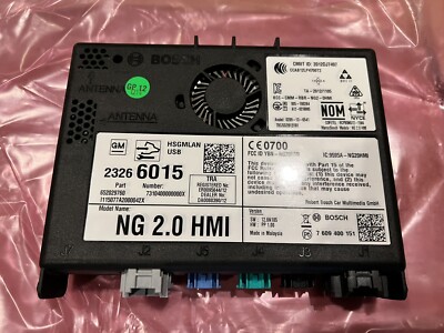 2013-2020 Cadillac CTS ATS SRX Corvette GM HMI Control Module 23266015 ...