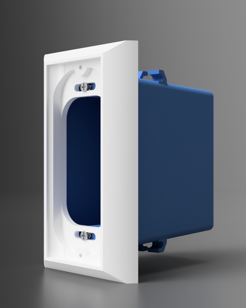 Ring PRO 2 video Doorbell 0.5" wall plate spacer. Mounting bracket | eBay