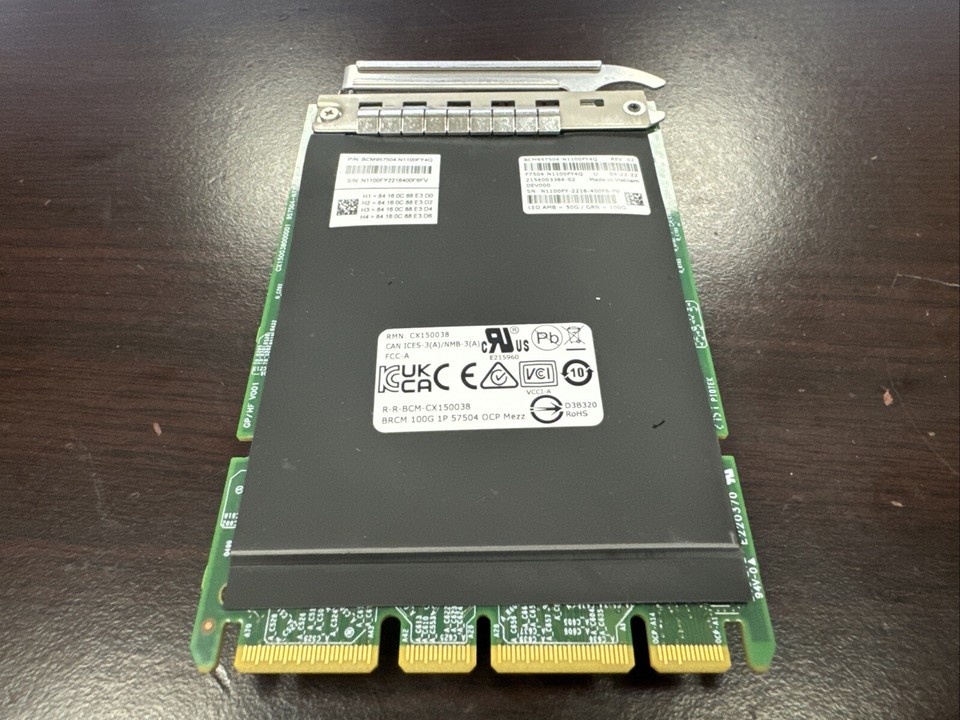 Broadcom Bcm957504-N1100G 100GB QSFP56 Pcie 4.0x16 Ocp 3.0 Sff Network ...