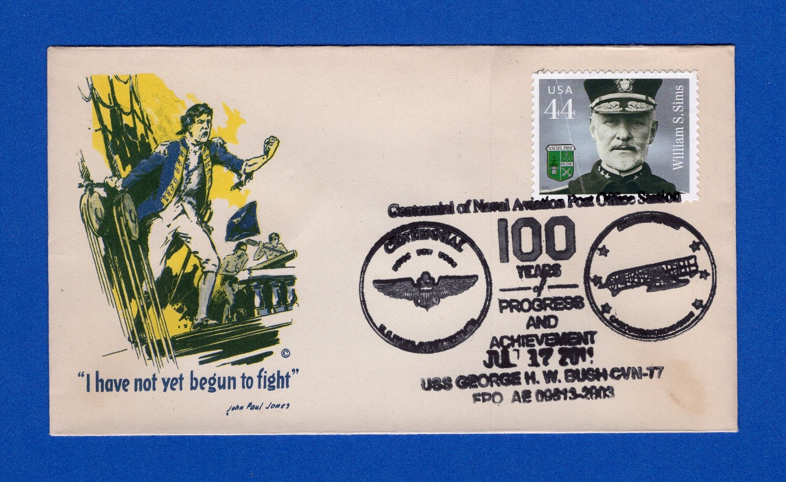 USS George H. W. Bush CVN-77 Centennial of Naval Aviation July 17, 2011 ...