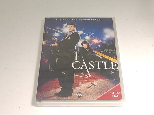 Castle: The Complete Second Season 2 (DVD, 2010, 5-Disc Set) NEW SEALED ...