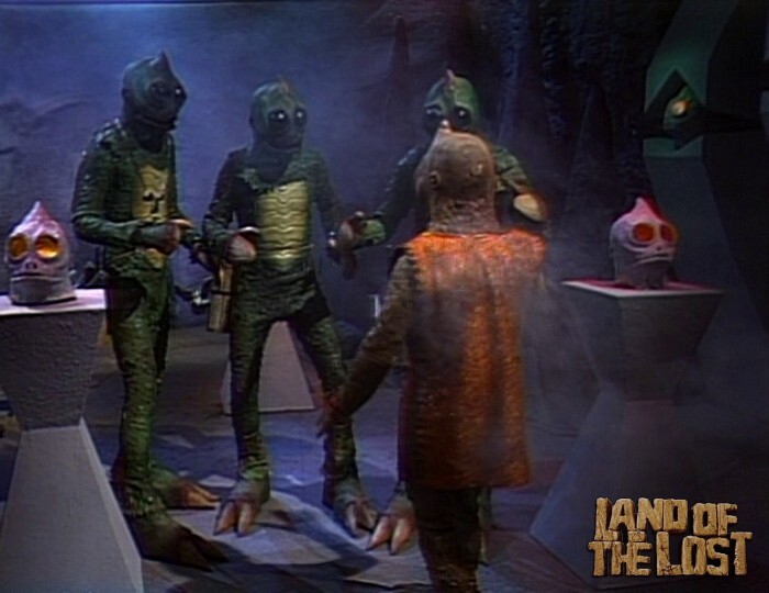 1970's Land of the Lost - Sleestak Skull Resin Kit - Lost City Library ...