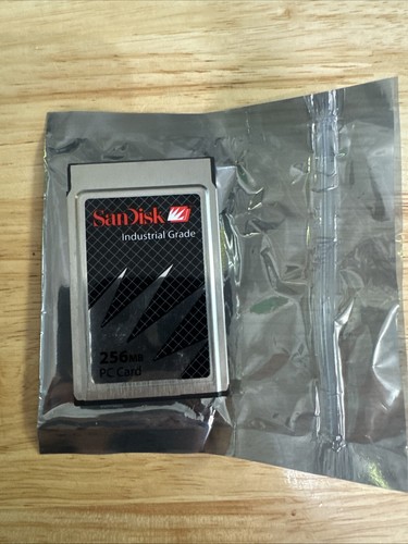 Sandisk 256MB industrial grade PCMCIA PC CARD ATA FLASH CARD | eBay