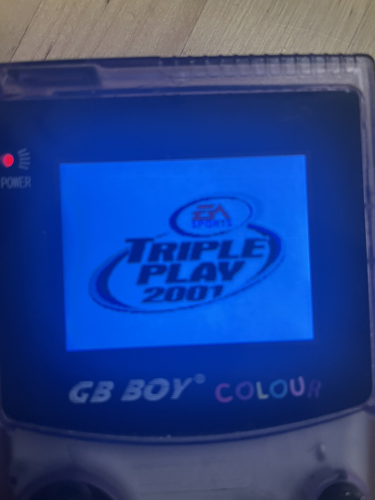 Triple Play 2001 Nintendo Game Boy Color EA Sports Cartridge Only ...