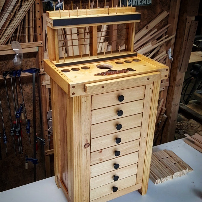 PORTABLE FLY TYING TABLE benches desks TROUT bass Fly Fishing flies ...