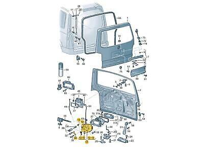 7h0 827 426 AA Genuine VAG VW TRANSPORTER T5 Rear Trunk Boot Carrier ...