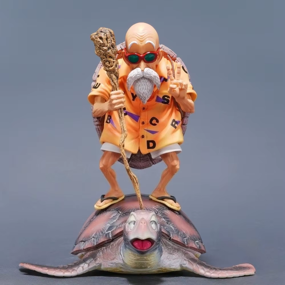 26Cm/10.24In Anime Dragon Ball Figure Master Roshi Action Figures Pvc ...