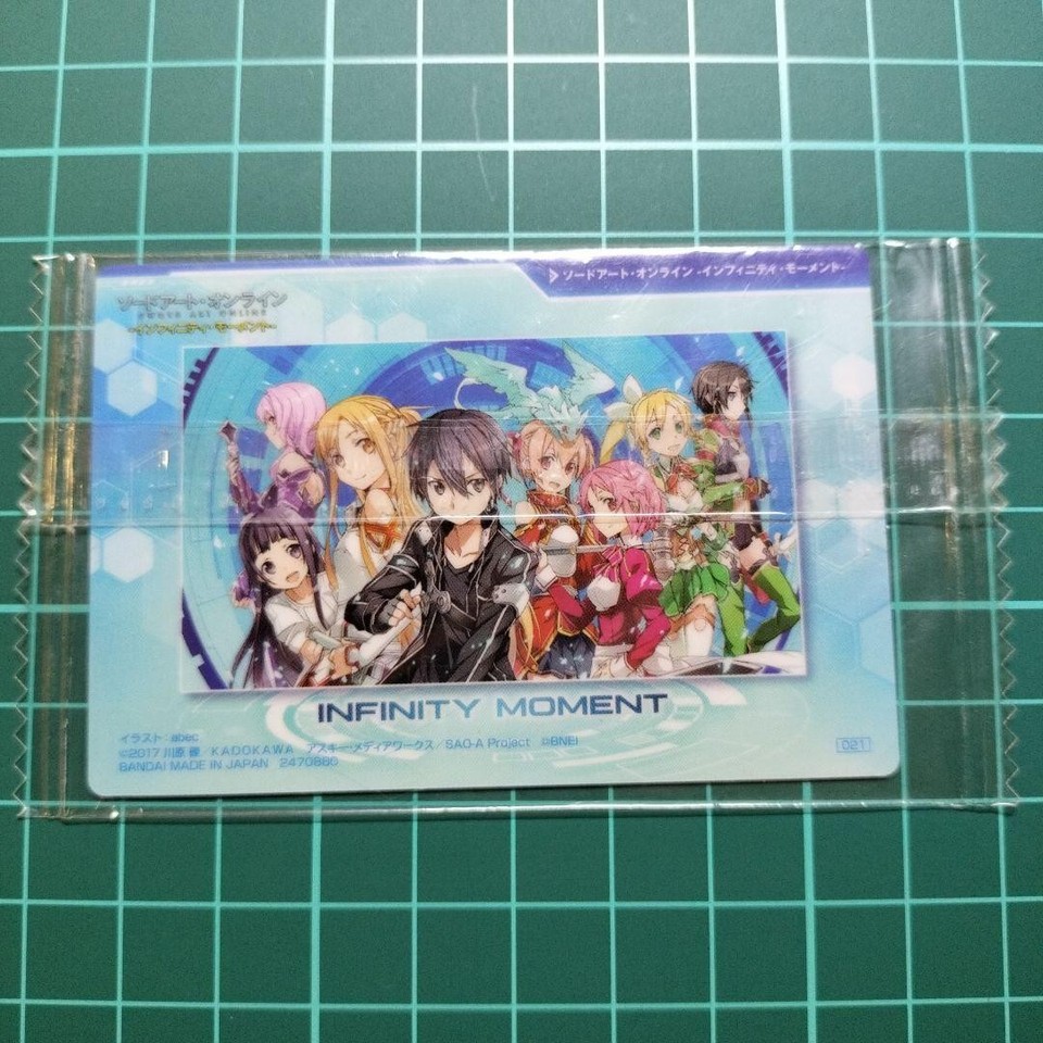 Sword Art Online Card Kirito Asuna Gathering NO.021 Unopened Pack Duty ...