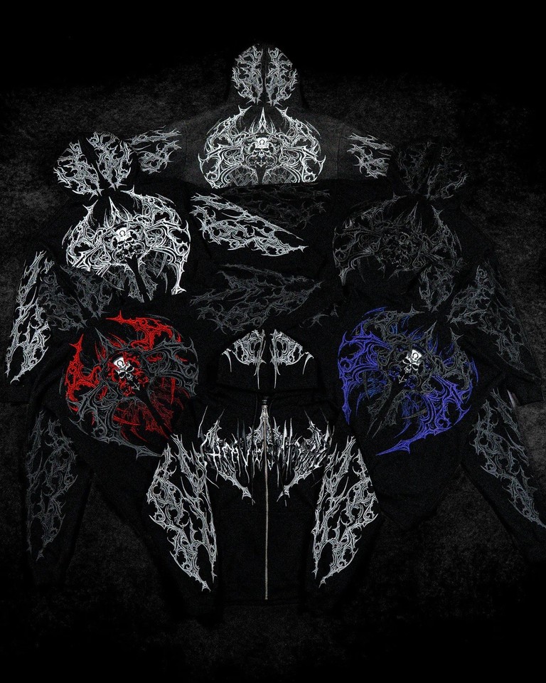 Breathe Divinity Death Wing Zip Up Hoodie | eBay
