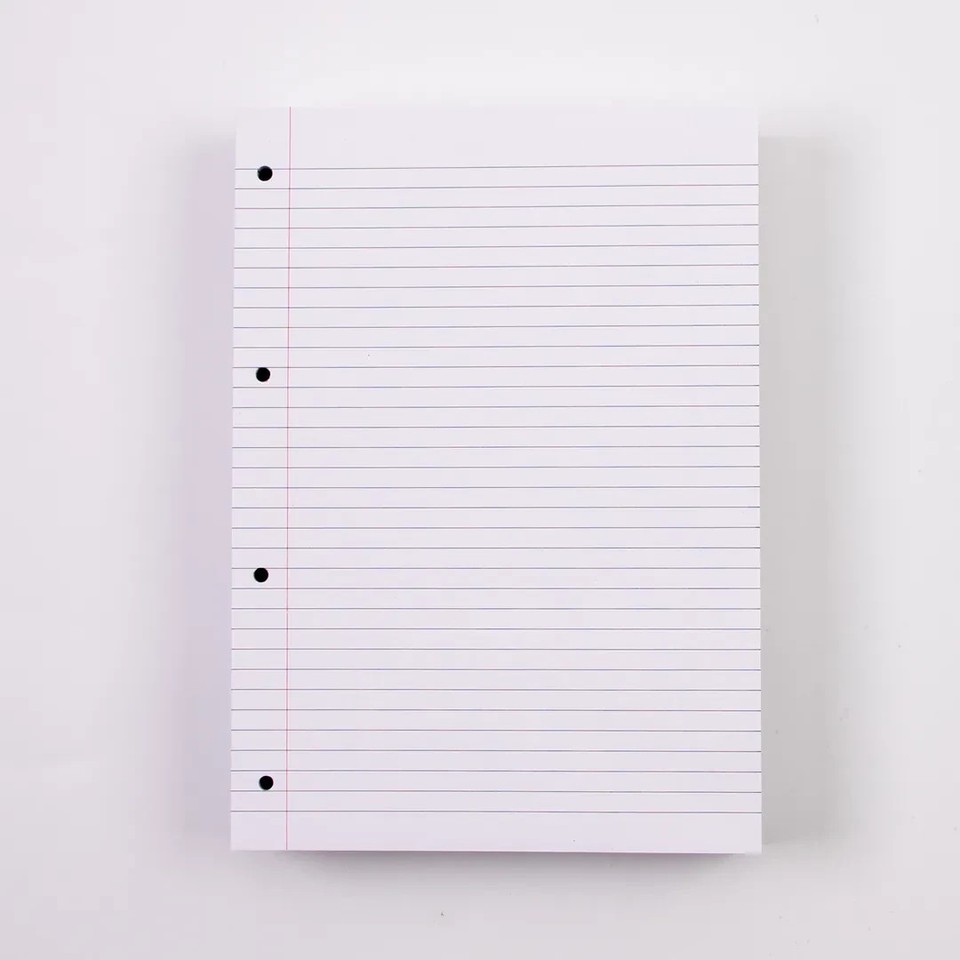 Classmates A4 Exercise Paper, 8mm Ruled With Margin, 4 Hole Punched ...