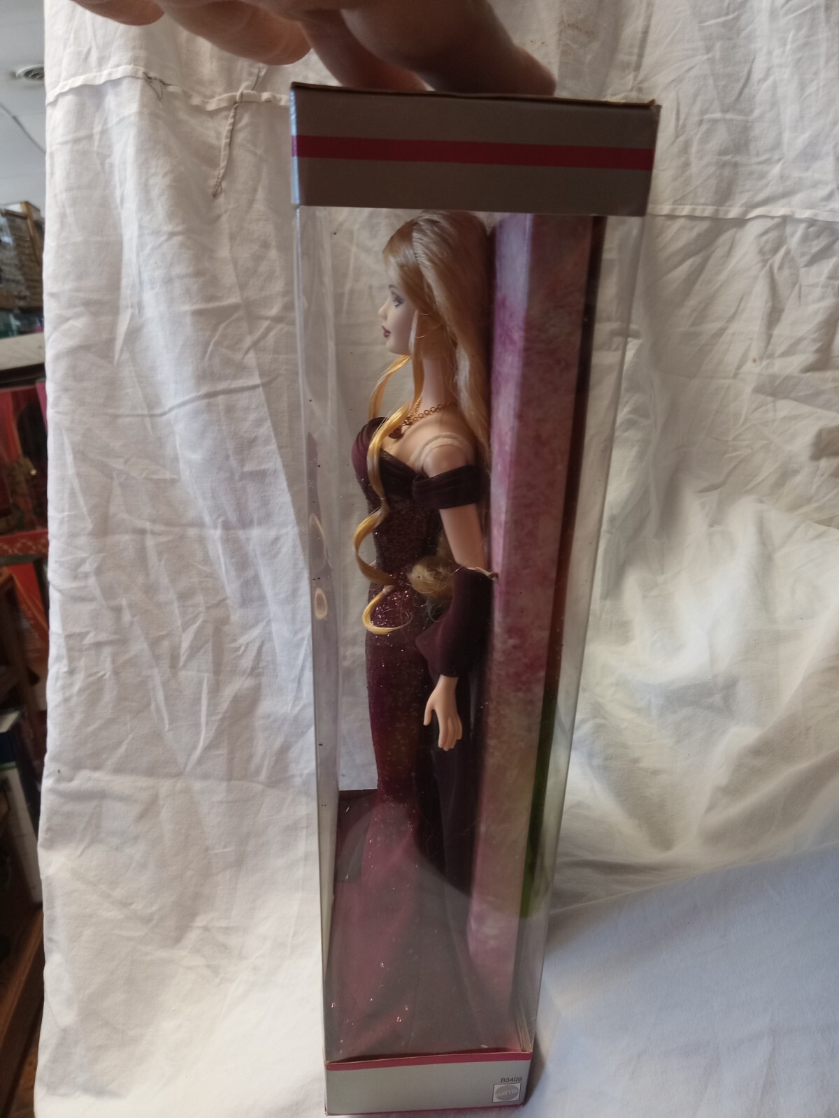 Mattel+2002+Birthstone+Collection+January+Garnet+Barbie+Doll+B3409 for ...