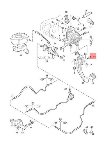 Genuine Mounting Pin VW SKODA AUDI SEAT Arteon Golf R32 Gti Rabbit ...