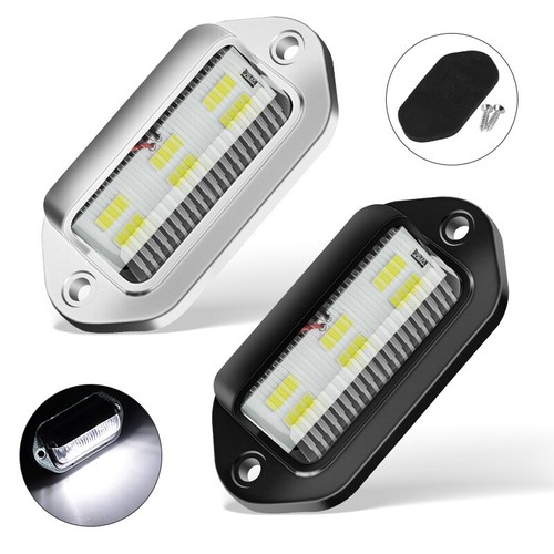 6LED License Number Plate Light Lamps for UTE Truck SUV Trailer Lorry ...