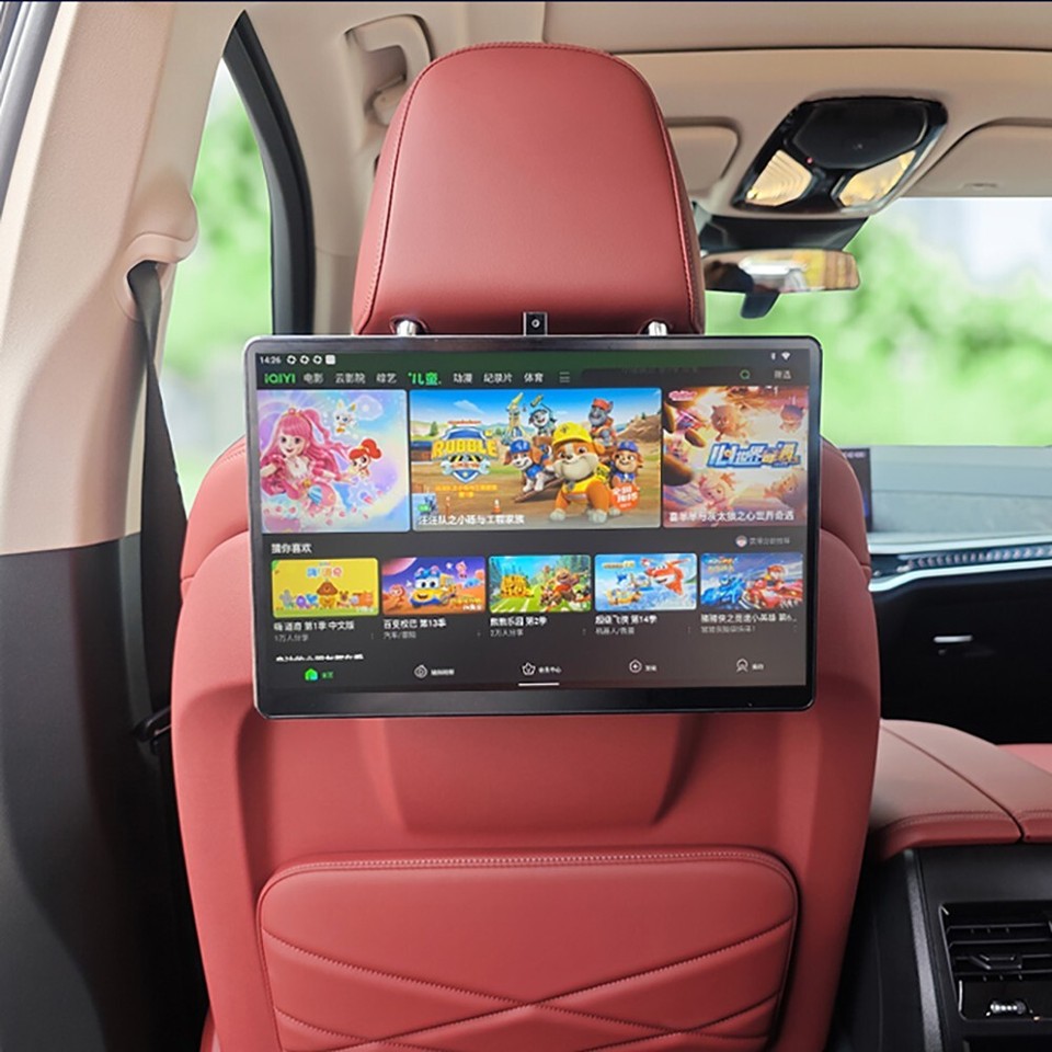 4G+64G Android 13.0 Headrest Monitor For BMW i7 M70 2026 Rear Seat ...