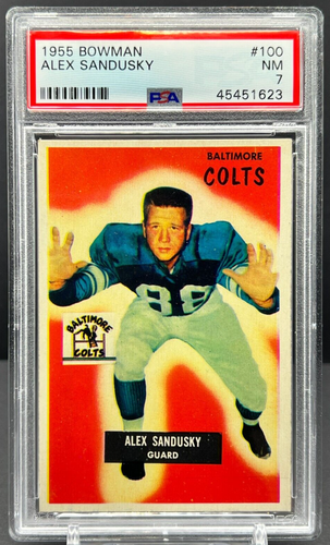 1955 Bowman - #100 Alex Sandusky (RC) for sale online | eBay