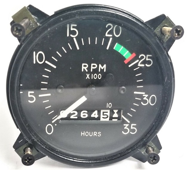 Cessna RPM Tachometer From 182rg C668020-0117 for sale online | eBay