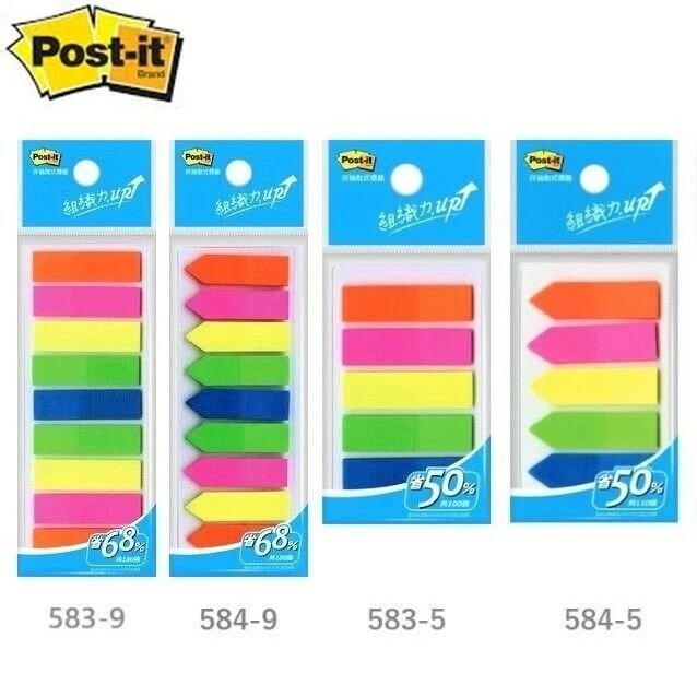 Colored Post It Flags