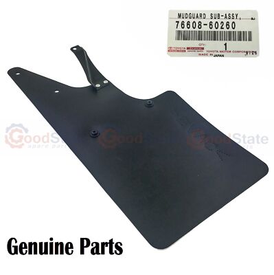 Genuine Toyota LandCruiser 78 Series VDJ Rear LH Mud Guard Mudguard ...