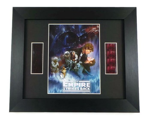 STAR WARS FILM CELLS EMPIRE STRIKES BACK FRAMED Movie Memorabilia STAR ...