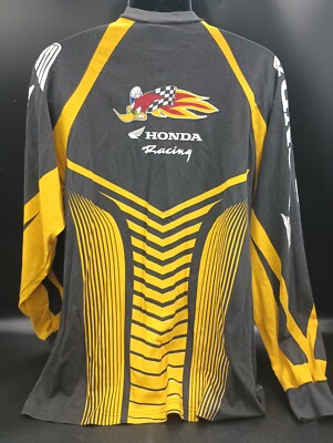 VTG Honda Racing Long Sleeve Shirt Adult Size XL Race Red Woody ...