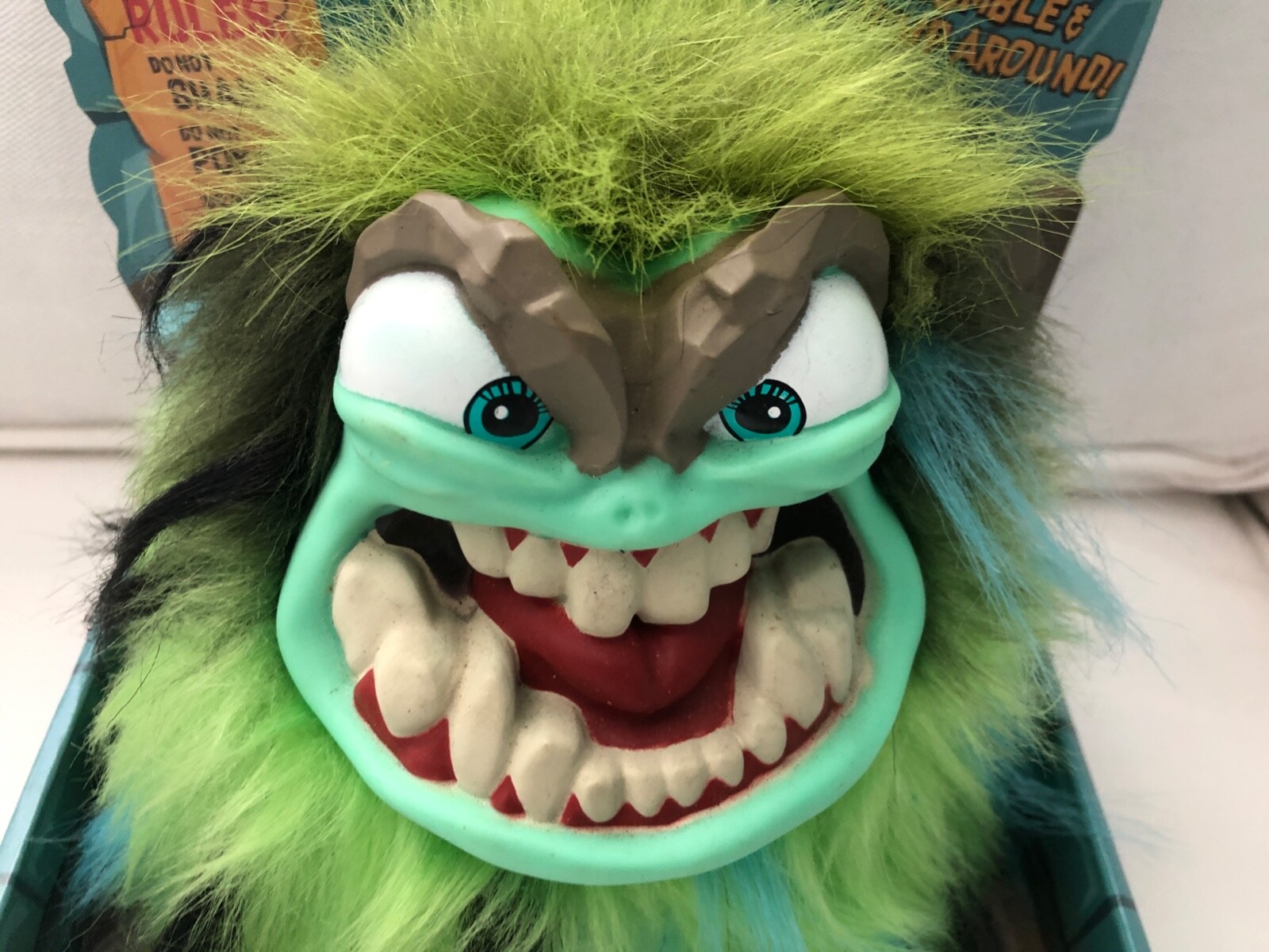 2018 GRUMBLIES Tremor Plush Toy Doll w/ Box MONSTER Battery Operated | eBay