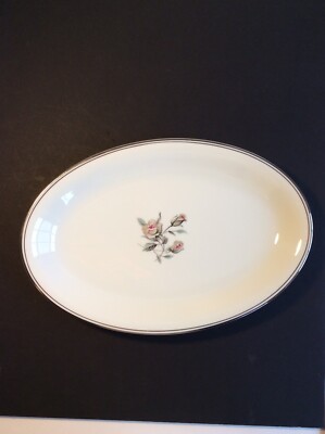 Noritake China Porcelain ROSSINA Pattern #5789 Oval Serving Platter 12 ...