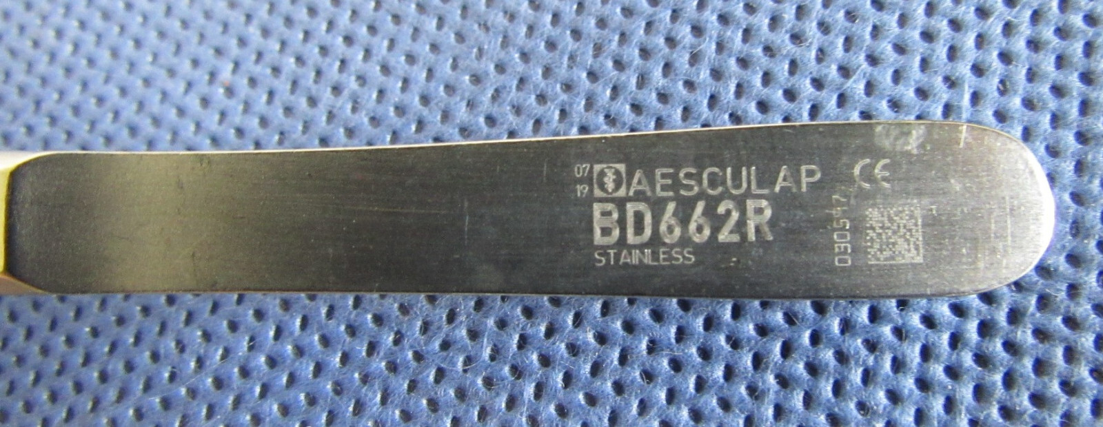 Aesculap BD662R GERALD Tissue Forceps Delicate Straight 6-7/8 ...