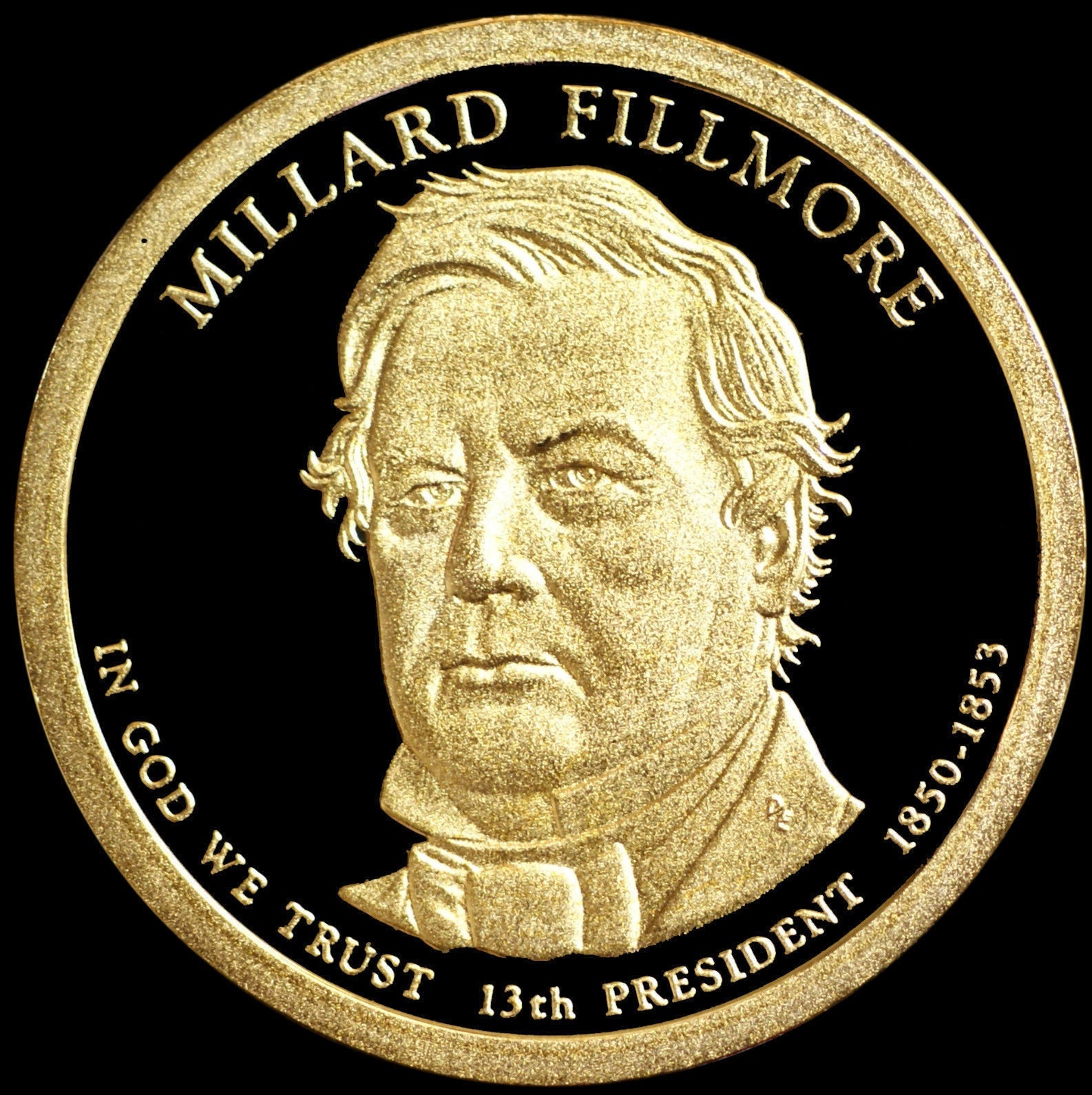 2010 S Millard Fillmore Presidential Dollar Gem Deep Cameo PROOF US ...