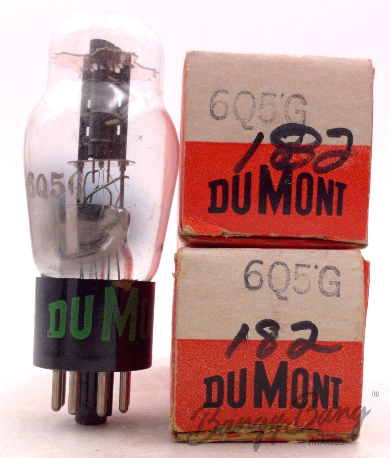 2 Dumont 6Q5G Xenon Thyratron Sweep Generator Audio Vacuum Tube Valve ...