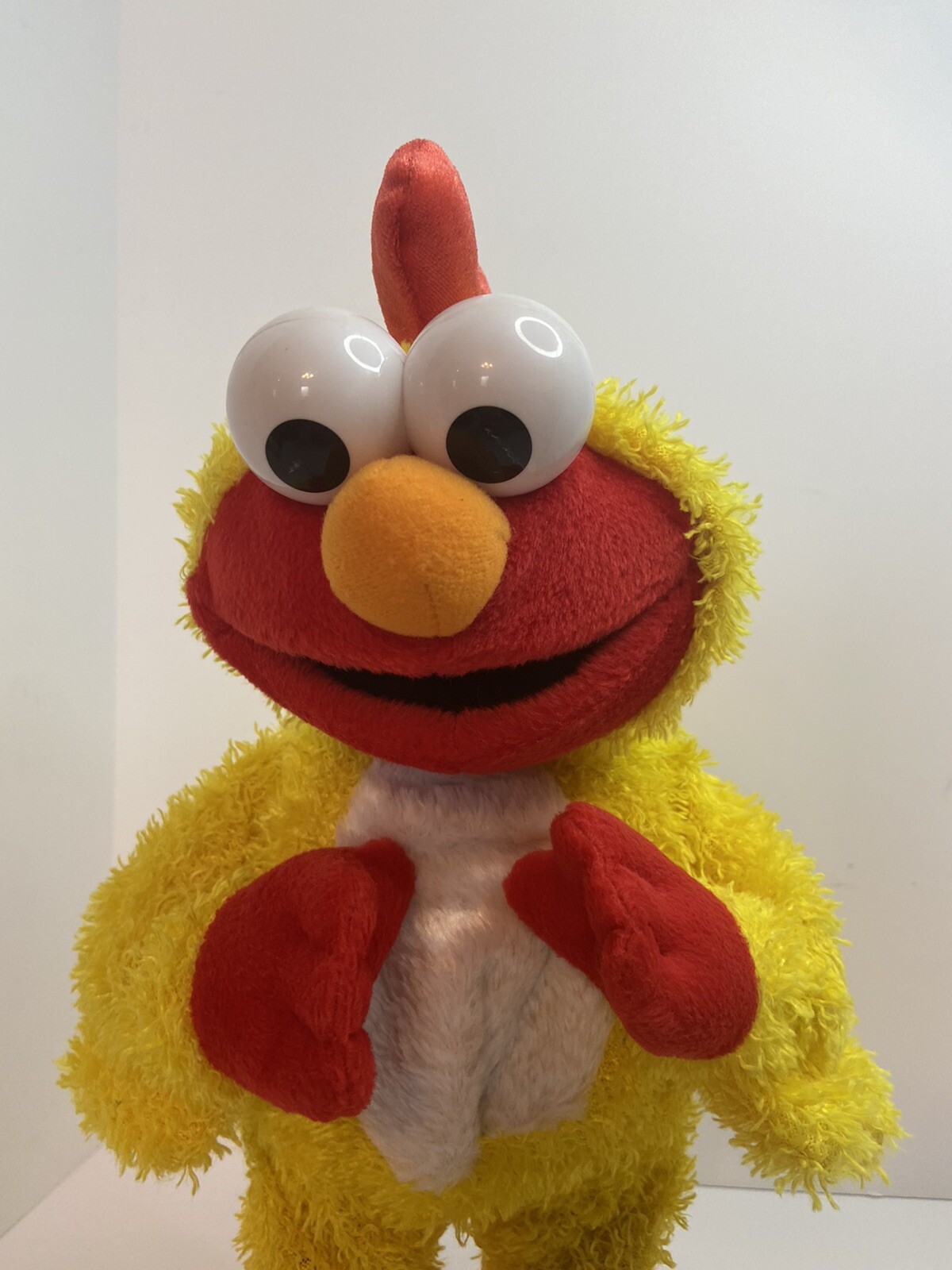 Sesame Street Chicken Dance Elmo Toy 2001 Fisher Price Mattel Dances ...