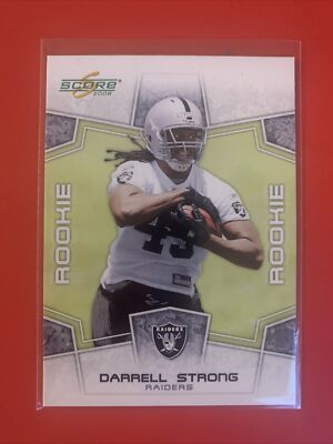 2008 Score Rookie Glossy Darrell Strong #432 Rookie RC | eBay