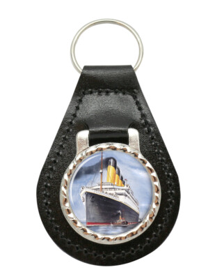 RMS Titanic Leather Key Fob | eBay UK
