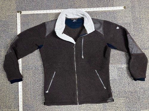 KUHL Mens Full-Zip Sherpa Fleece Alpenwurx Jacket in Brown Faux Suede ...
