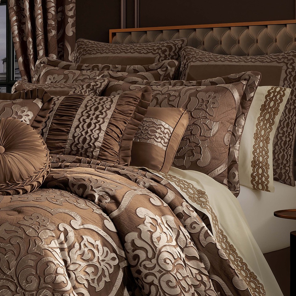 J Queen Surano Copper 4-Piece Comforter Set in Cal King- Final Sale | eBay