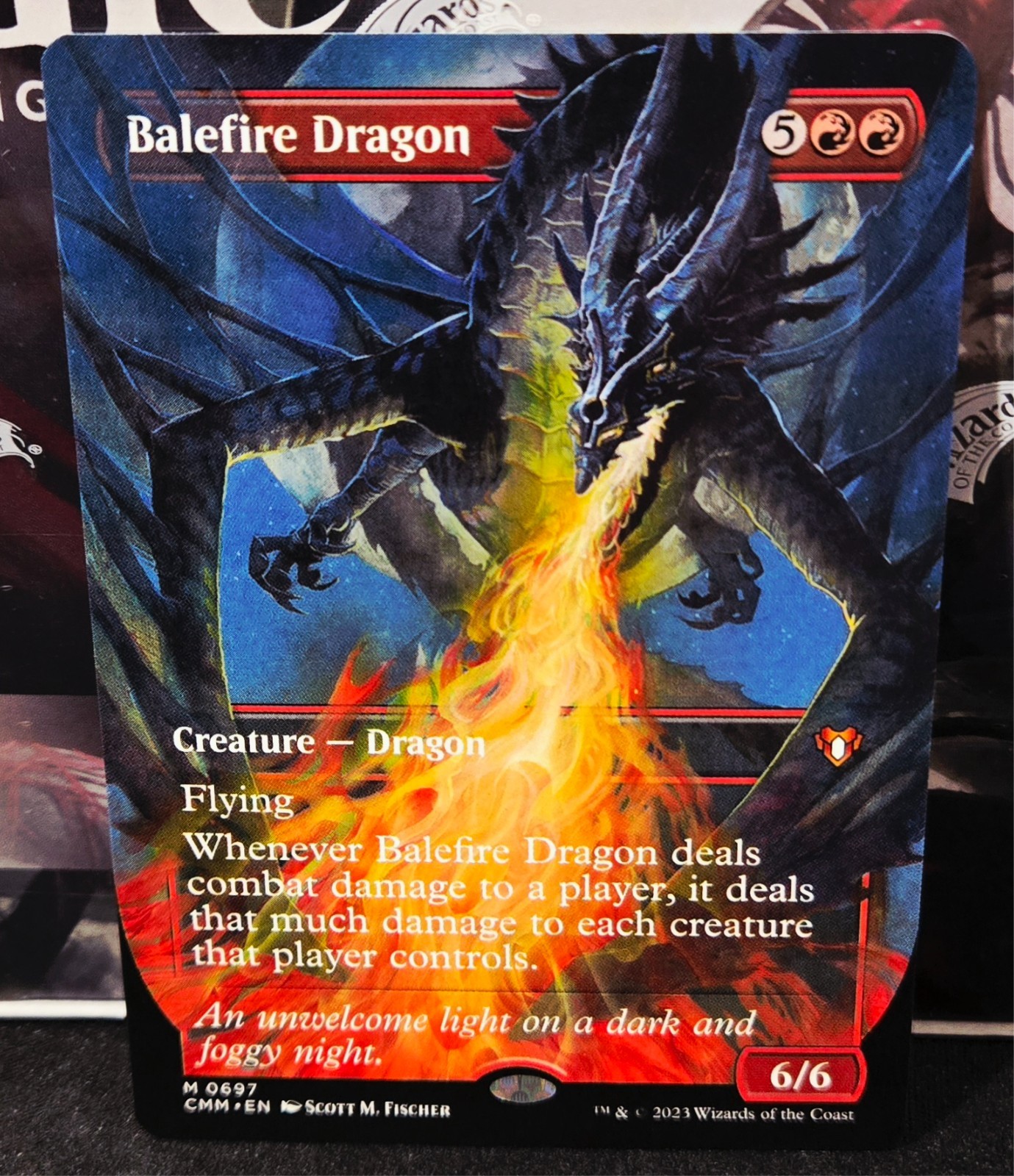 magic the gathering - Balefire Dragon - Creature - Mythic - Flying ...