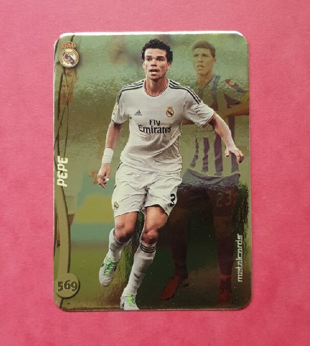 PEPE #569 REAL MADRID 2014-2015 CARTE FOOTBALL MUNDICROMO NEUF ! | eBay