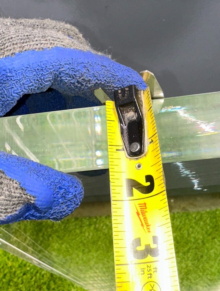 Bullet Proof Ballistic Acrylic Teller Window Bulletproof Glass 69.25" x ...