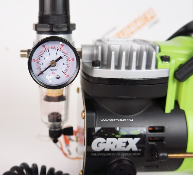 GREX Ac1810-a 1/8 HP 115v Portable Piston Air Compressor for sale ...