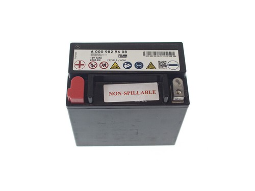 GENUINE MERCEDES 12V/12AH Auxiliary Battery 0009829608 Mercedes Benz ...