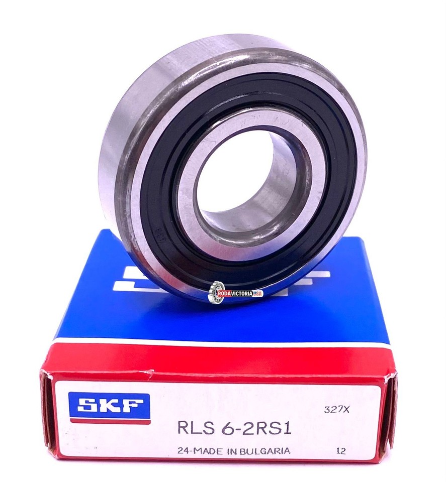 SKF RLS6 2RS DEEP GROOVE BALL BEARING, RUBBER SEALED 3/4"x7/8"x9/16" | eBay