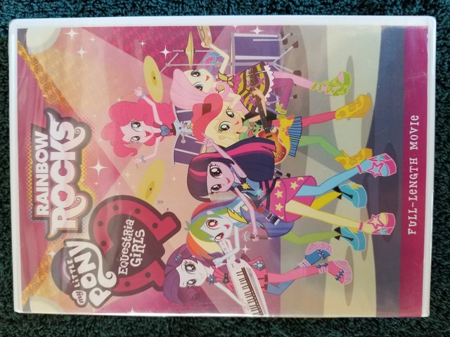 My Little Pony: Equestria Girls - Rainbow Rocks (DVD, 2014) for sale ...